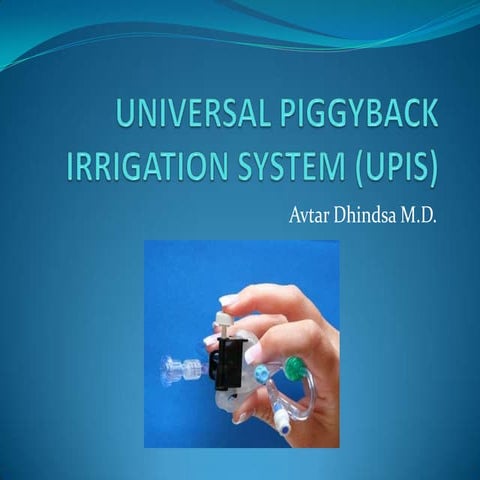 Universal Piggyback Irrigation System | PPT