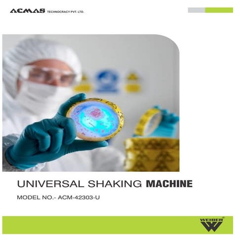 Universal shaking machine | PDF | Chemistry | Science