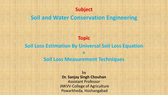 Introduction with weirs flumes and orifices | PPT