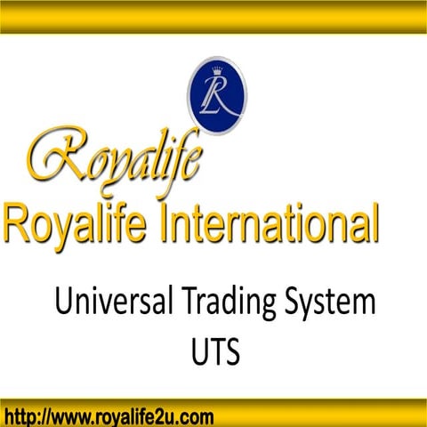 Universal trading system bm | PPT