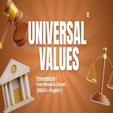 Understanding Universal Values: Core Principles Across Cultures and ...