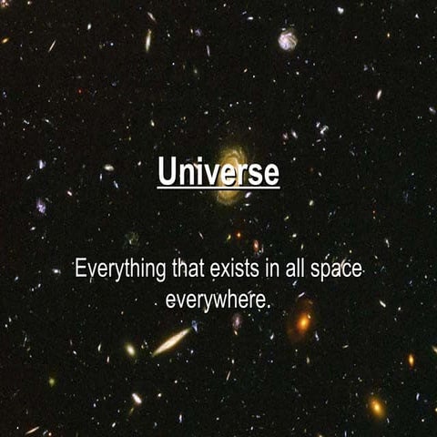 Universe | PPT