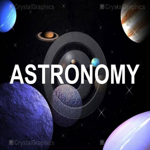 Astronomy | PPT