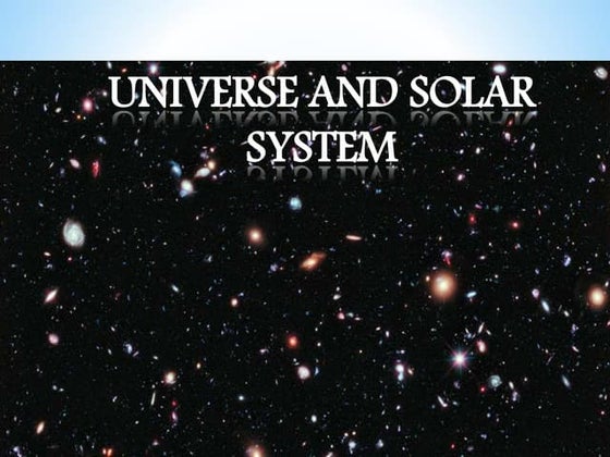 The Solar System Powerpoint | PPT