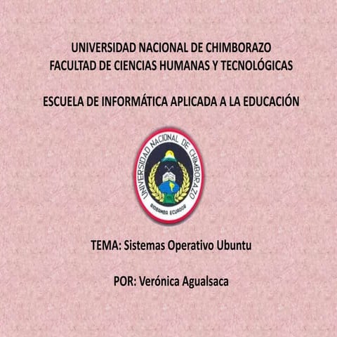 Sistema Operativo Libre.pptx ututo arquitectura del computador | PPTX