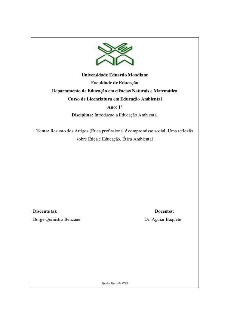 Universidade eduardo m capa