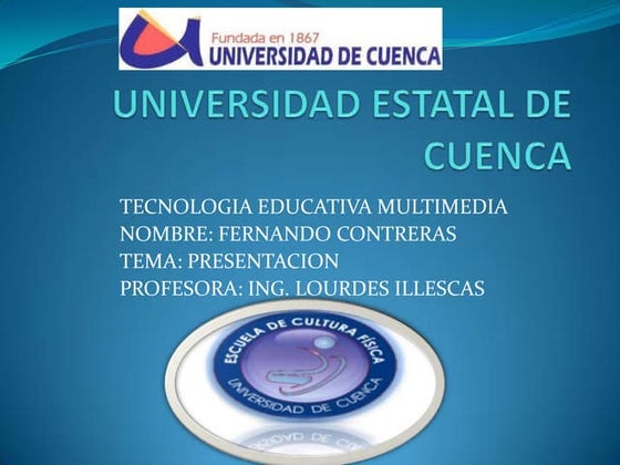 Fernando Contreras, Estudiante at Universidad de cuenca