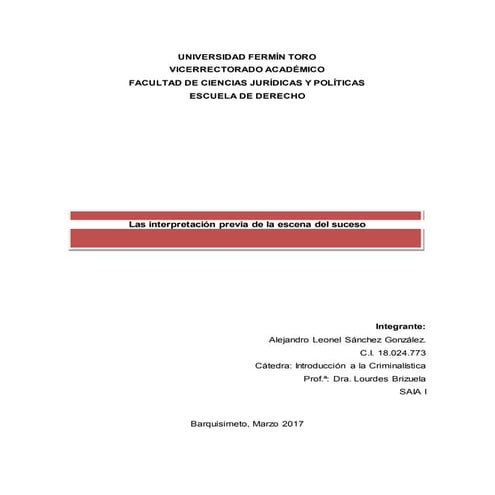 Universidad fermín toro | DOCX