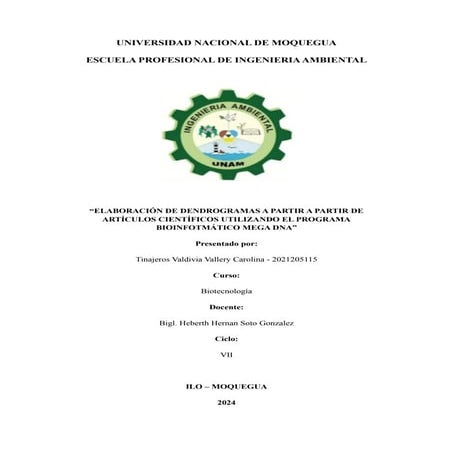 Uso del software MEGA para alineación de secuencias de ADN | PDF