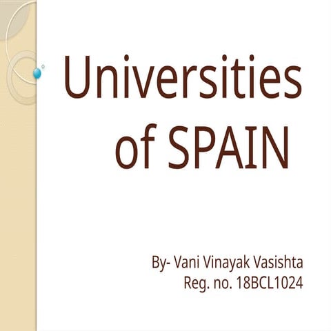 Universities of Spain ppt Valencia, Alicante.pptx