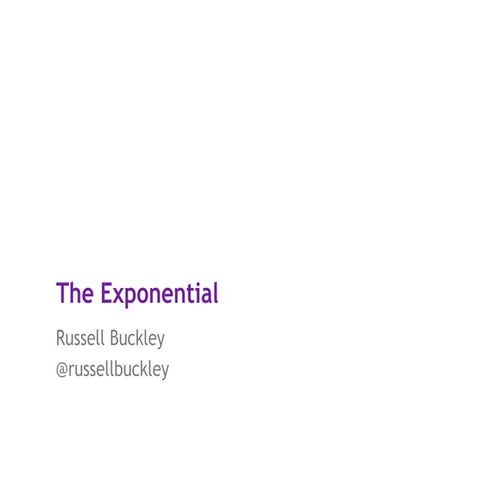 Russell Buckley, Funding specialist at Uk government