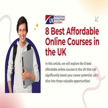 8 Best Affordable Online Courses in the UK | PDF