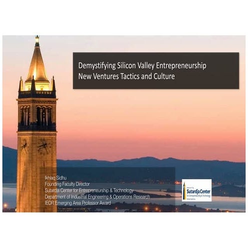 Silicon Valley Innovation (Prague) | PPT