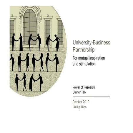 University business partnership | PDF