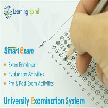 University examination system | PDF