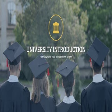 University Introduction | PPTX