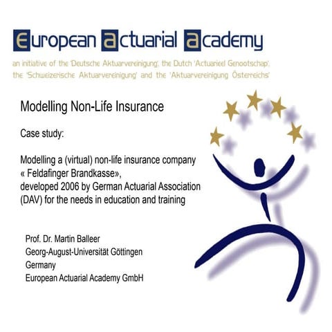 Modelling Non-Life Insurance | PPT