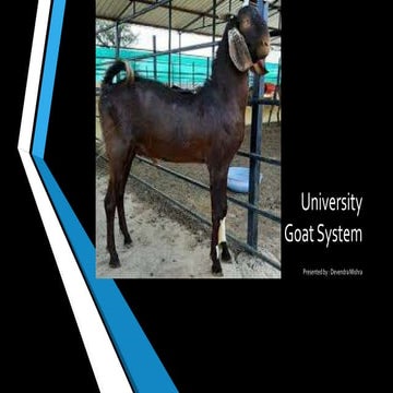 University Goat Management System[1].pptx