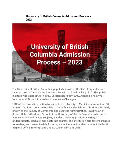 Admission Letter | PDF