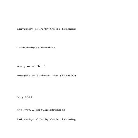 University of derby online learning www.derby.ac