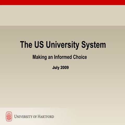 University of Hartford - Intelligent partners | PPT