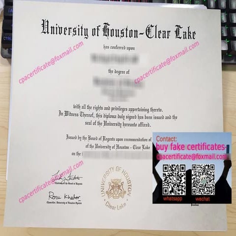 University of Houston-Clear Lake diploma | PDF