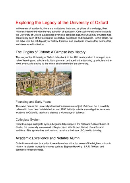 Exploring-Oxford-City-and-University.pptx | Education