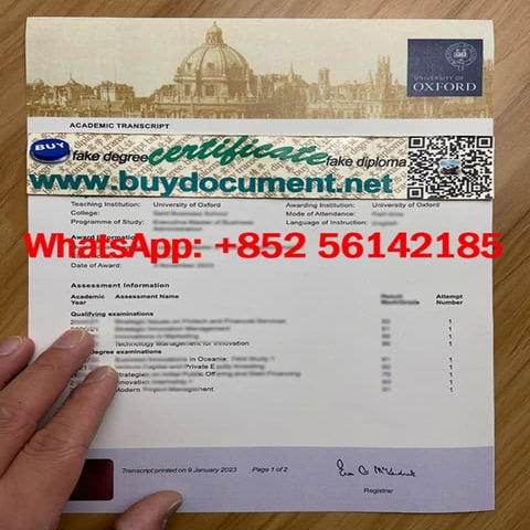 University of Oxford transcript | PDF | Email | Internet