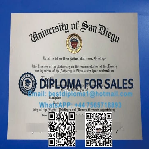 The Best Reason to Buy USD Diploma, University of San Diego Diploma | PPT