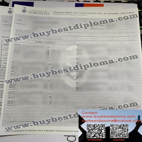 University of Toronto transcript | PDF