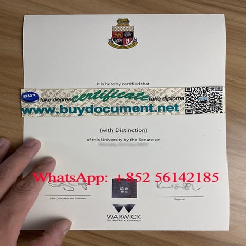 University of Warwick diploma | PDF