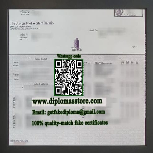 University of Western Ontario transcript | PPT