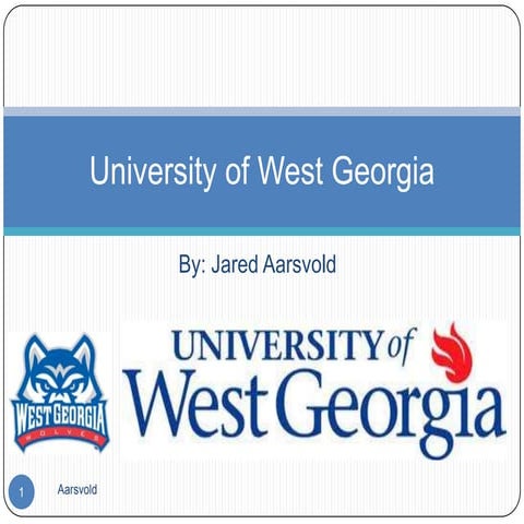 Aarsvold University of West Georgia | PPT