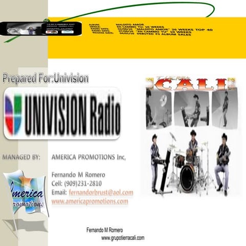 Univision radio; | PPT