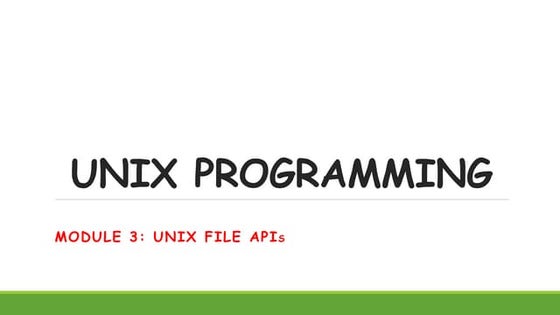 unix system programming Unix-module1-4.ppt unix system programming Unix-module1-4.ppt