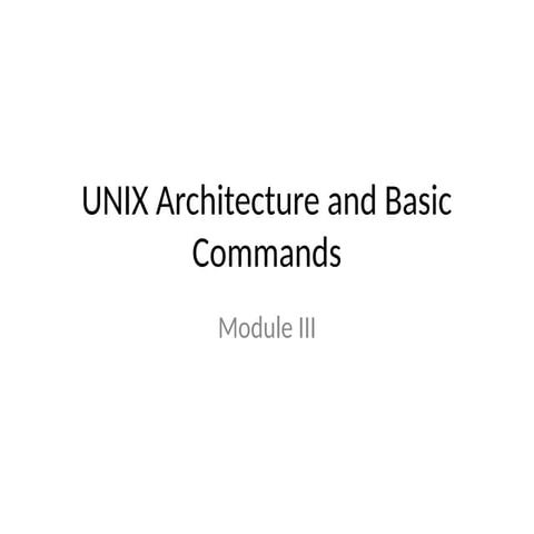 Unixmoduleiiipresentationpptx Unix And Shell Programming Ppt 3207
