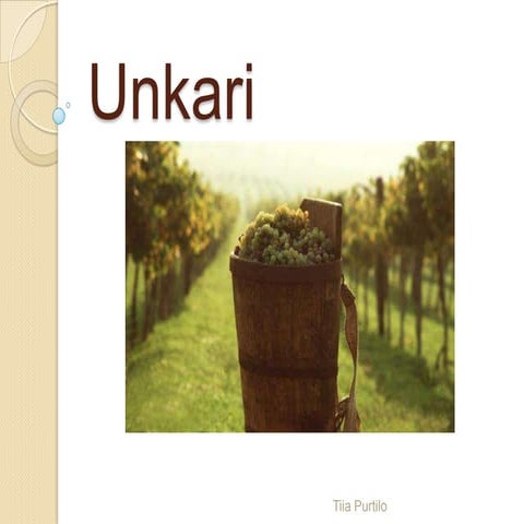 Unkari viini | PPTX