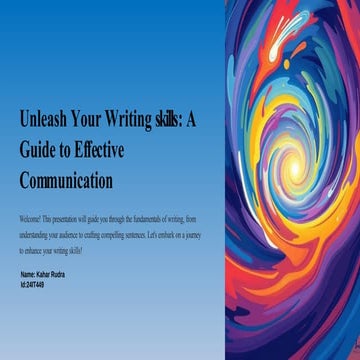 Effective Writing.pptx professional communication | PPTX