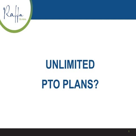 Exploring Unlimited PTO Plans | PDF