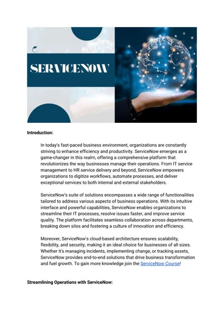 Leveraging ServiceNow SPM: Transformative Case Studies | PDF | Business ...