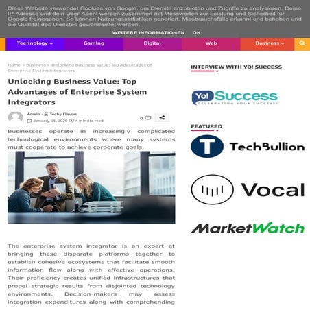 Unlocking Business Value Top Advantages of Enterprise System ...