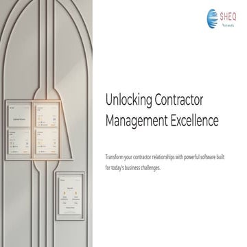 Best Contractor Management Software for Seamless Operations | PPTX