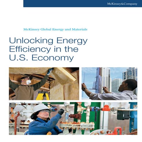 Unlocking Energy Efficiency In The Us Economy | PDF