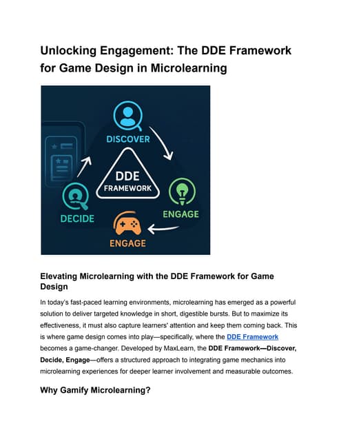 Gamification Meets Microlearning Platform_ Understanding the DDE Framework.pdf