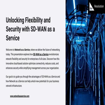 How SD-WAN as a Service Simplifies Network Management | PDF