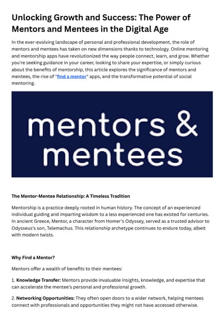 online mentors.pptx
