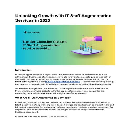 Unlocking Growth with IT Staff Augmentation Services in 2025.pdf