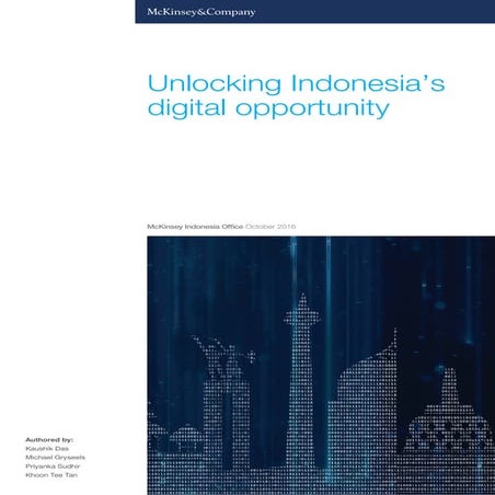 Unlocking Indonesias digital opportunity | PDF