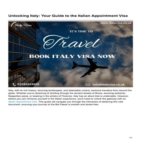 Italy Visa Agents In Delhi.pdf