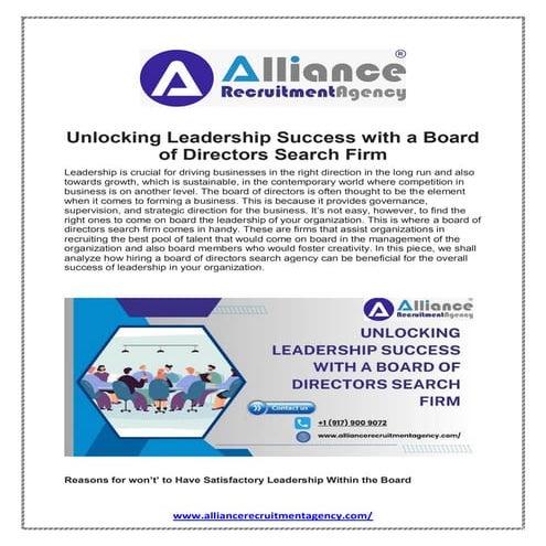 Unlocking Leadership Success with a Board of Directors Search Firm.pdf